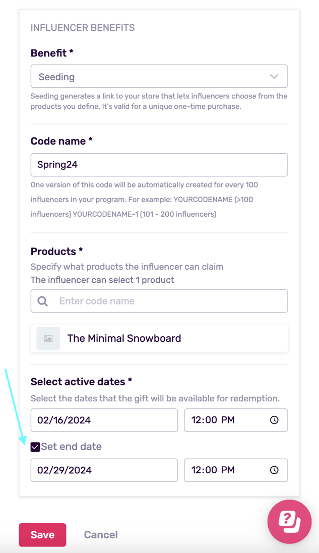 How to Add Benefits to Programs