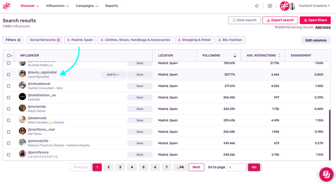 How to Use the Topics Filter