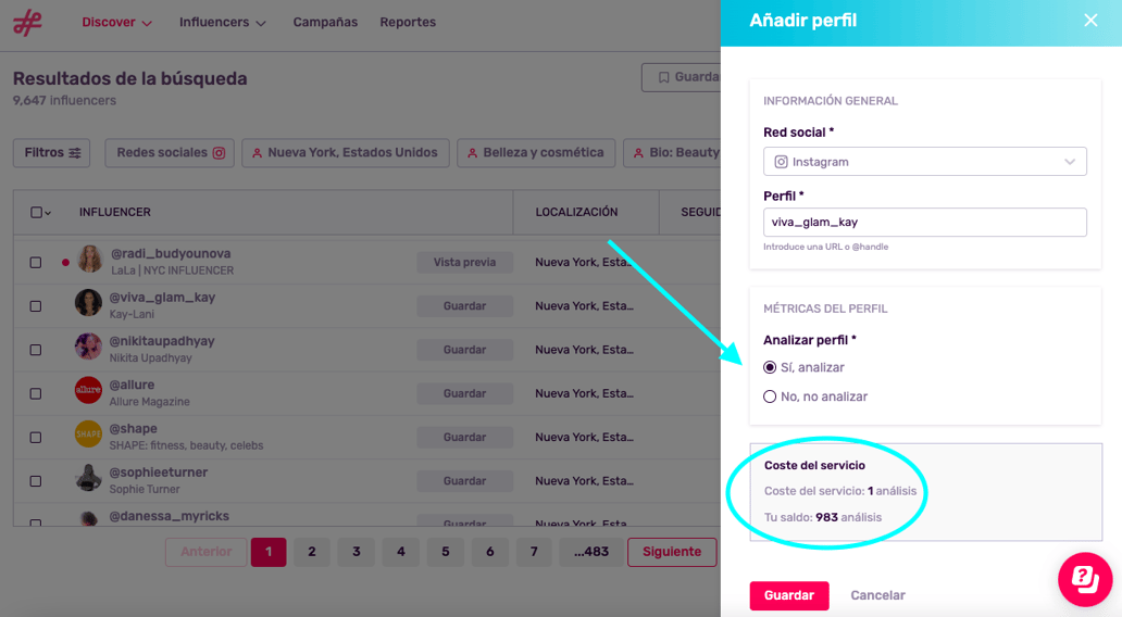 Cómo trabajar con Discover