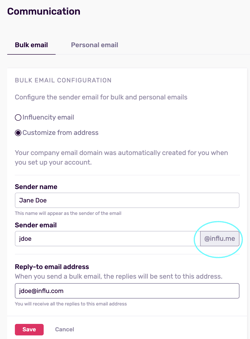 How to Configure Bulk Emails