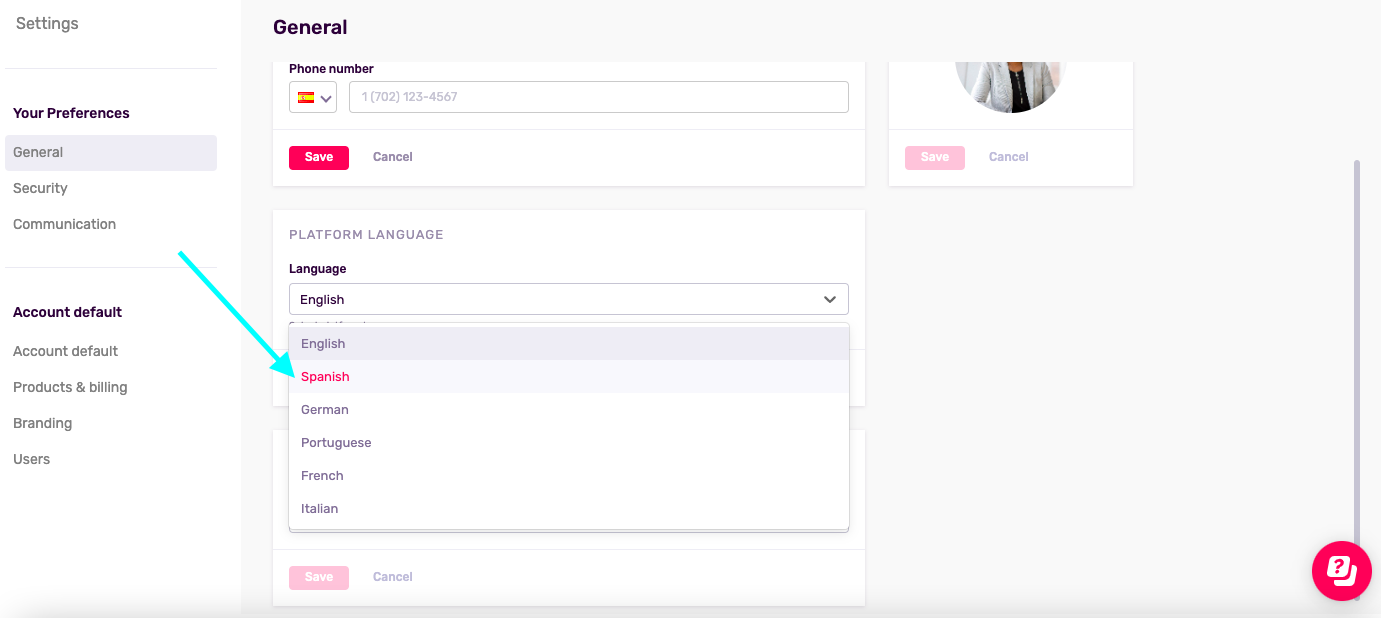 Customize Default Region and Language Settings